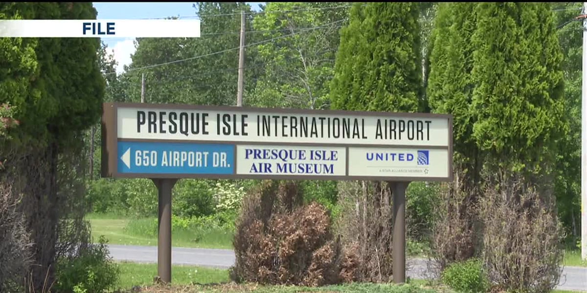 Presque Isle International Airport Receives Dot Grant For Infrastructure Upgrades